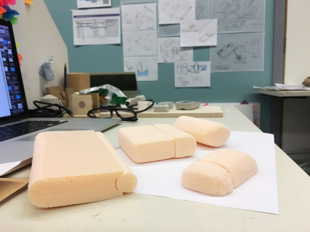 Foam Models- Iteration 1 for Concept Route Development – Chris Lewis Casey